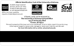About the CatCard | CatCard | The University of Arizona